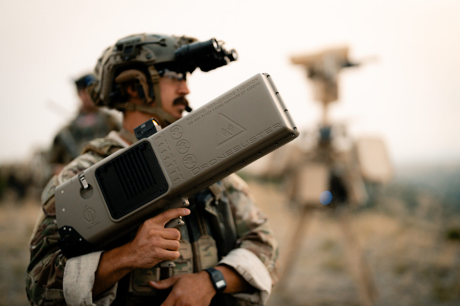 DZYNE Dronebuster DB4 - Compact Counter-UAS System - Portable Anti ...